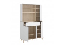 MUEBLE AUXILIAR TRINCHERO MICROONDA 3 PUERTAS + CAJON MEDIDAS 112 (ALTO ...